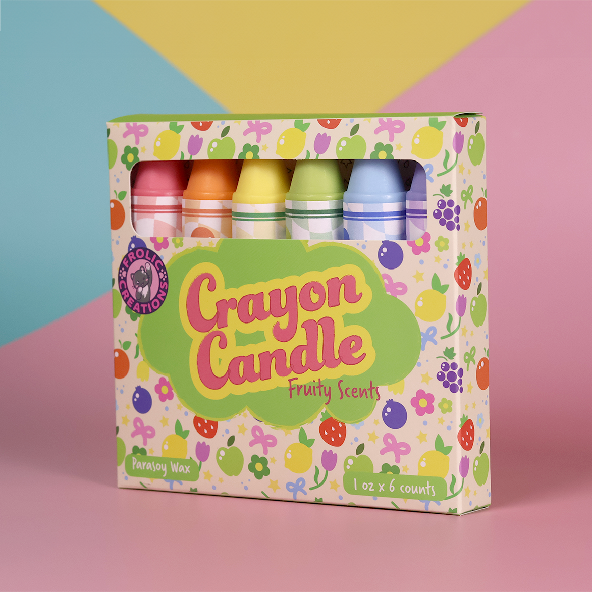 Crayon Candle Box – Frolic Creations