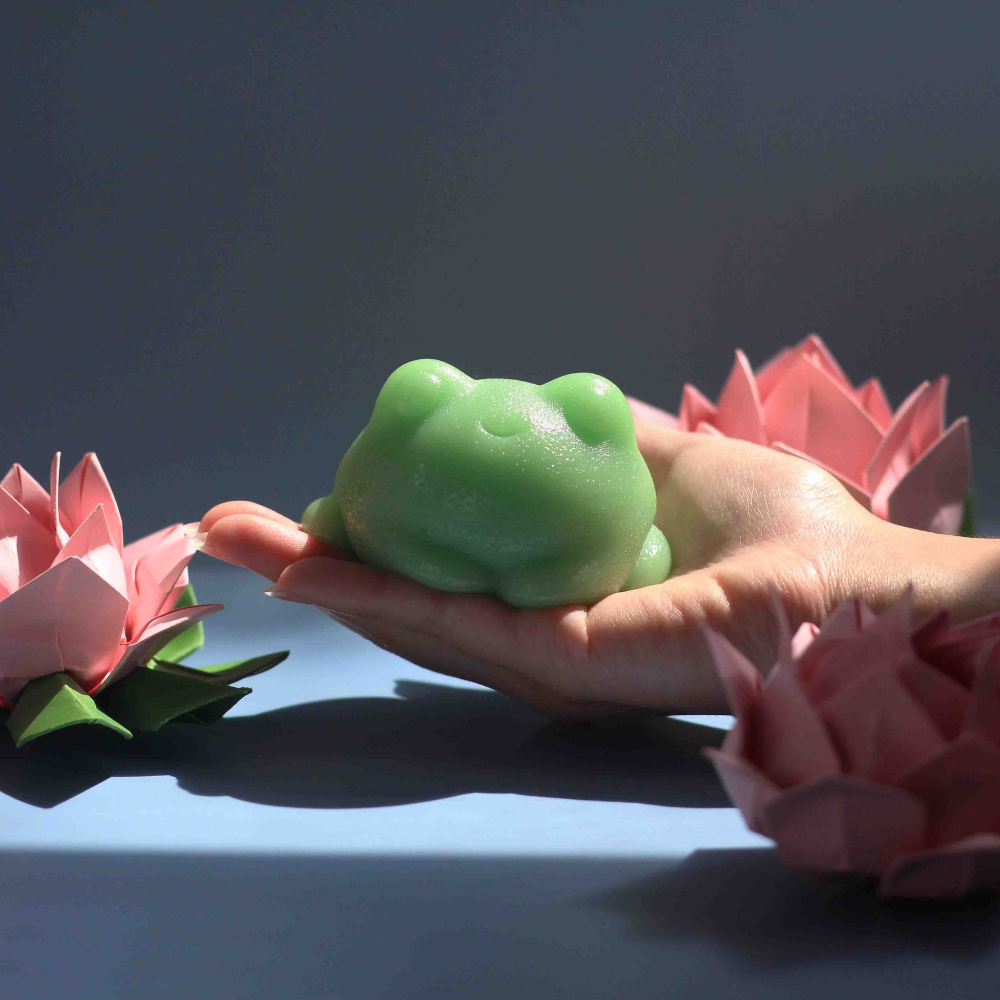Minty Froggy Jelly Soap – Frolic Creations